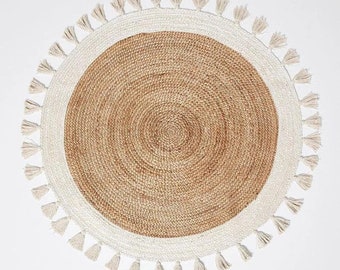 Bohemian Round Rug - Etsy
