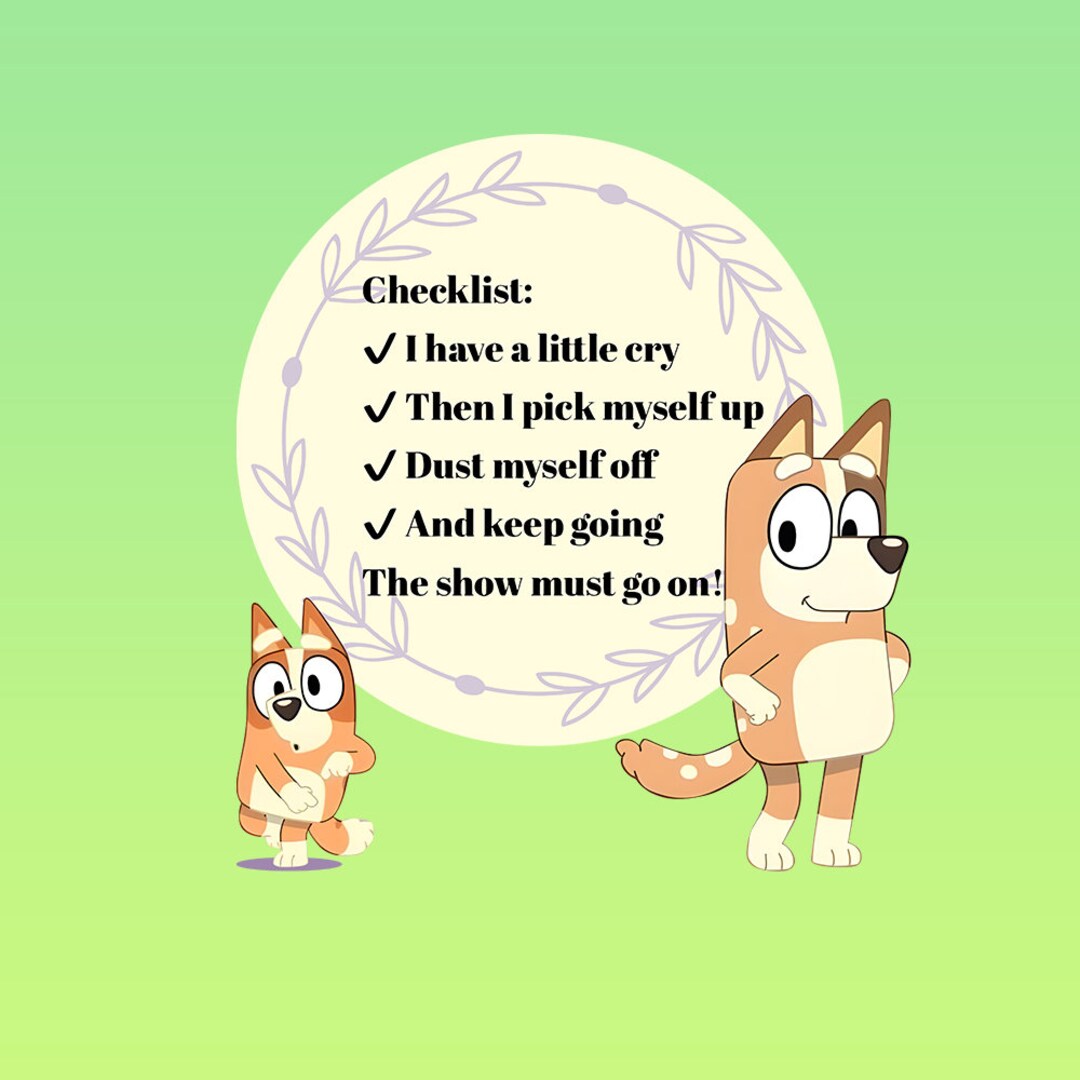 Check List Bluey Friends PngBluey And Friends Digital - Etsy 日本