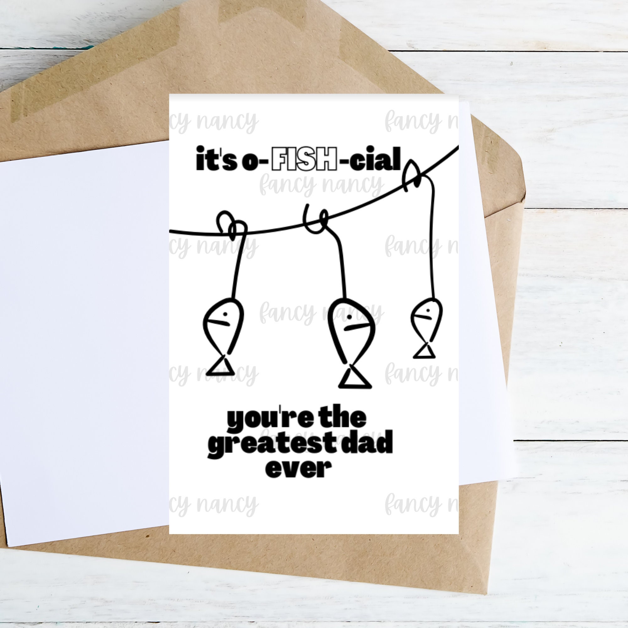 Pun Printable Card for Father's Day, for Dad, for Granddad, Any ...