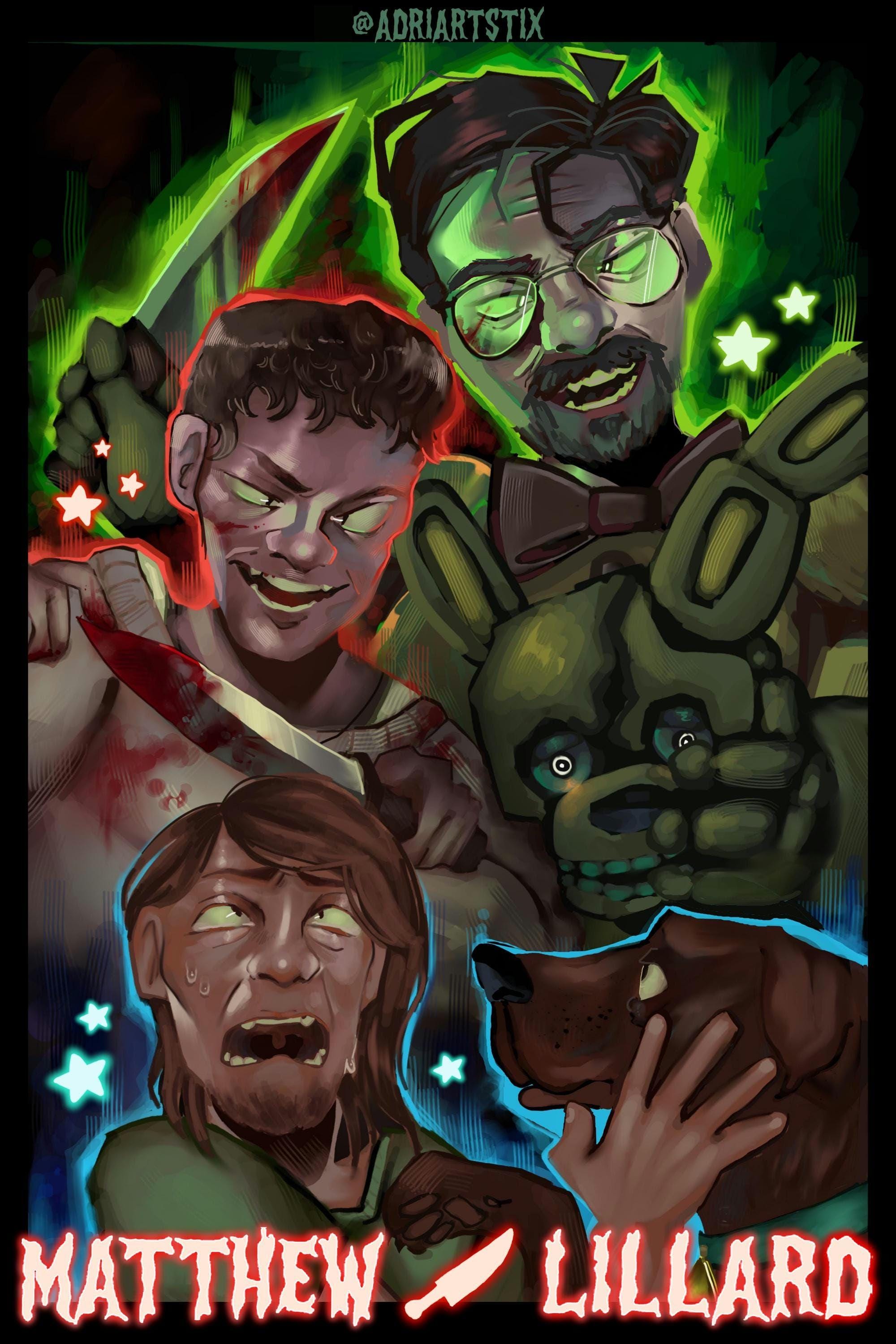 Matthew Lillard King of Horror Art Print 8x12 / 4x6 Horror , FNAF ...