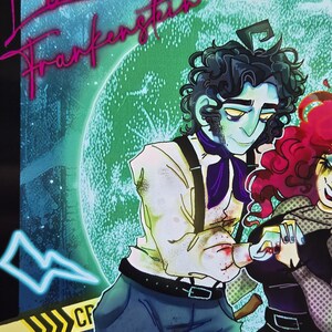Lisa Frankenstein Movie Horror Art Print - 8x12 / 4x6 Horror ...