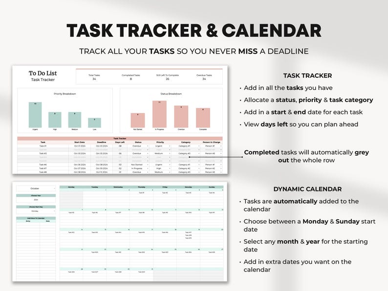 2025 Life Planner Google Sheets Budget Tracker to Do List Spreadsheet ...