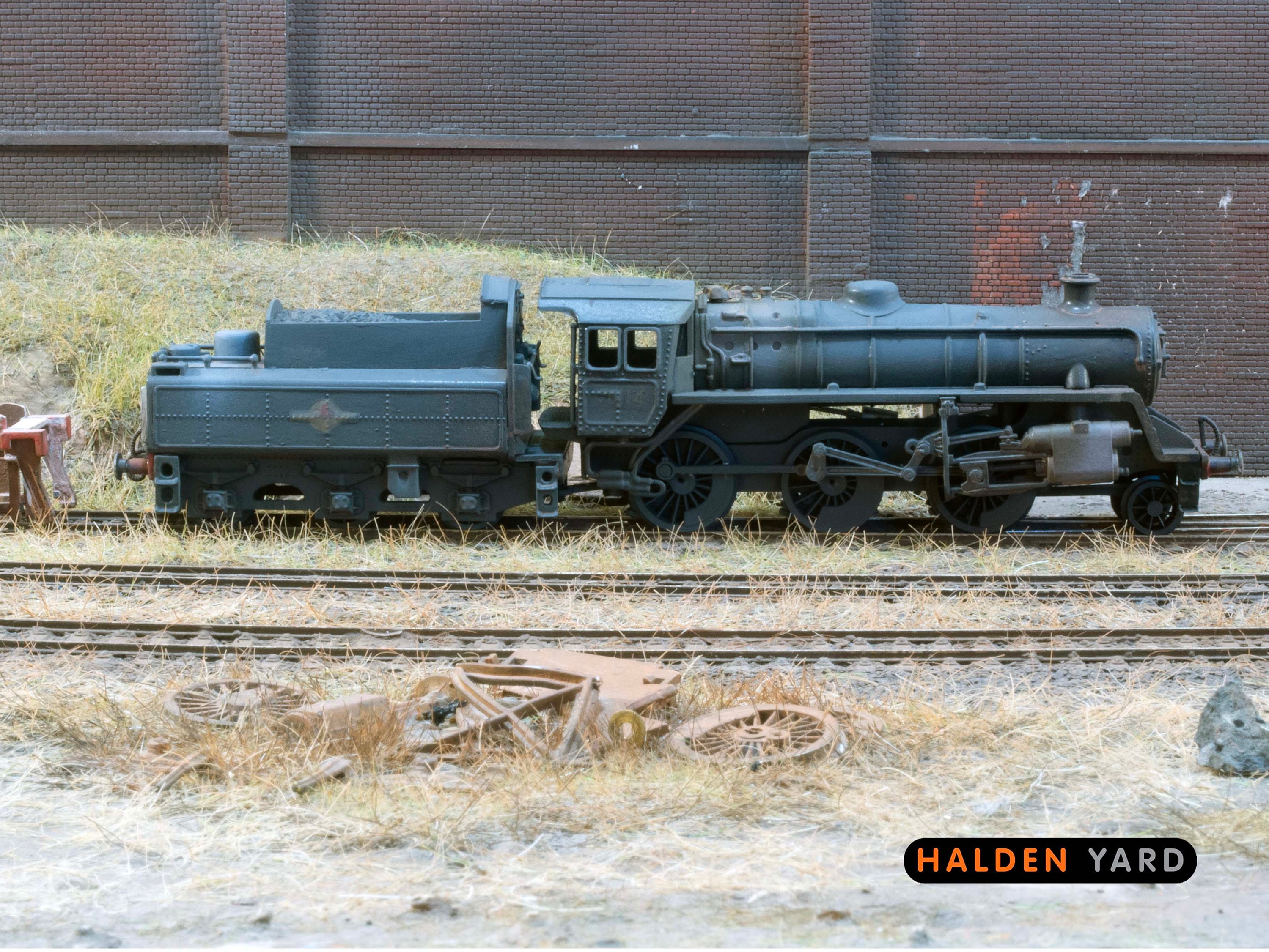 OO Gauge Locomotive: Weathered British Railways Standard 4MT. Ref A5 - Etsy