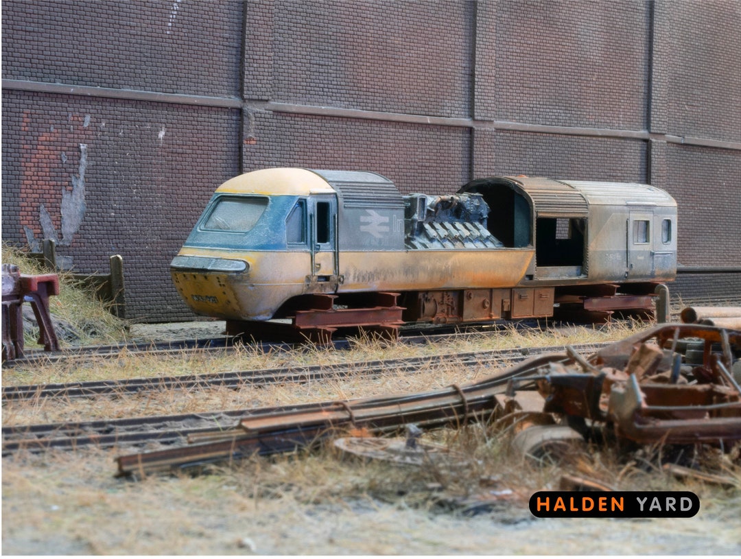 OO Gauge Scrapyard Class 43 125 HST Diesel Locomotive, Heavily Rusted ...