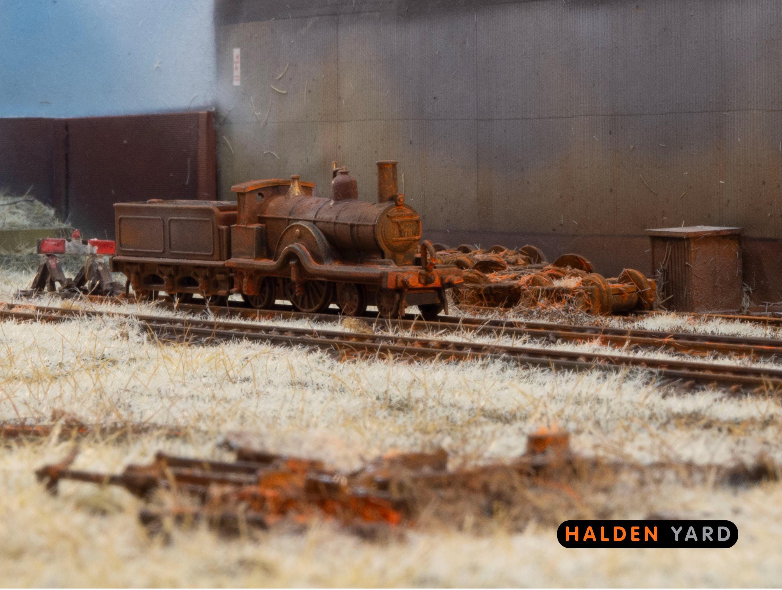N Gauge Scrapyard Midland Railway 'spinner', Heavily Rusted and ...