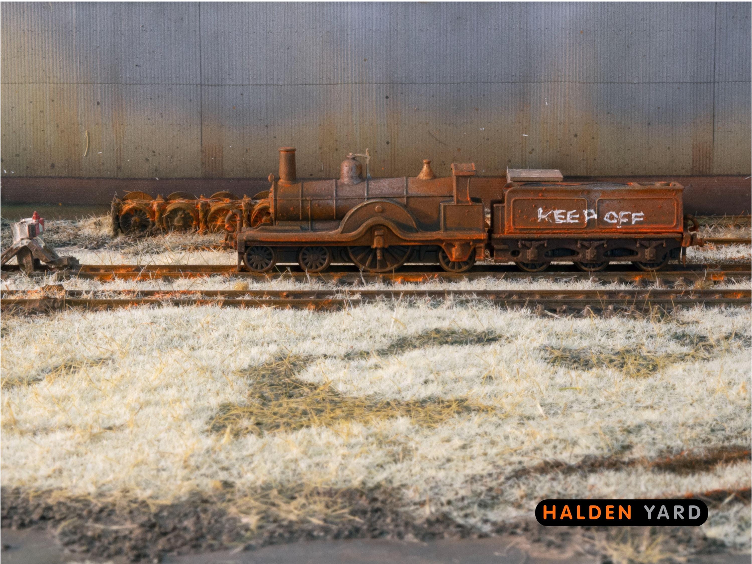 N Gauge Scrapyard Midland Railway 'spinner', Heavily Rusted and ...