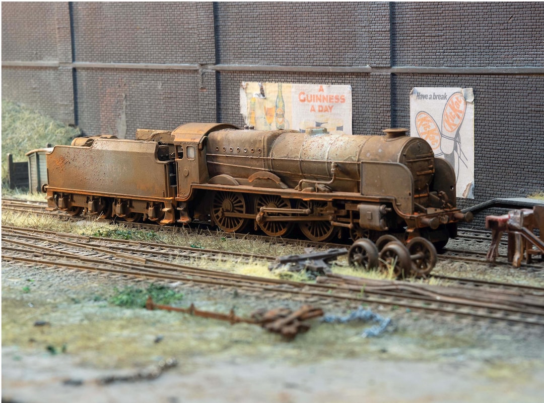 OO Gauge Locomotive Weathered Southern Railway 4-6-0. Ref 10 - Etsy
