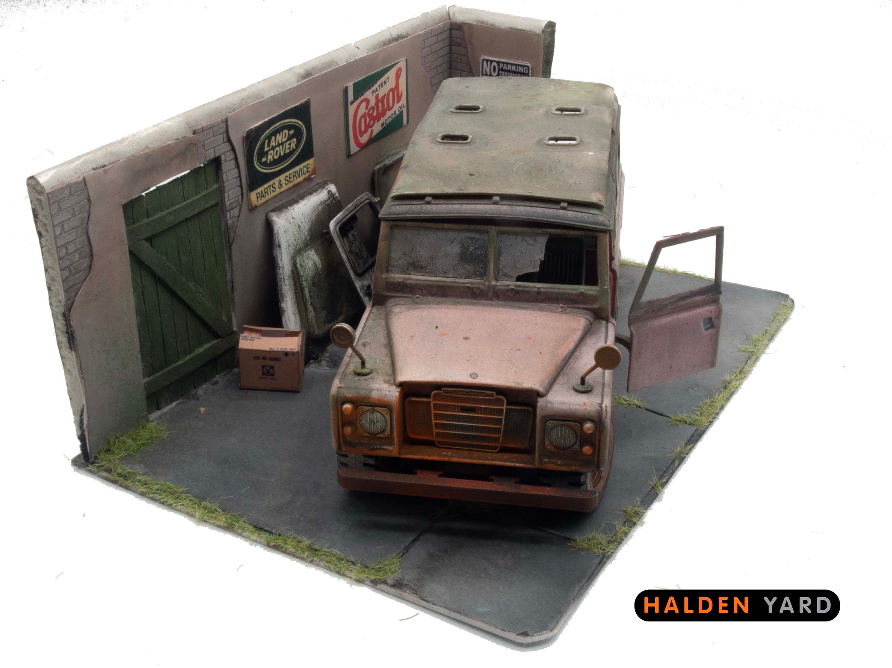 Land Rover Series II. 1/24 Scale Diorama. - Etsy UK