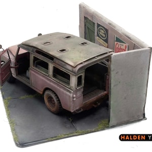 Land Rover Series II. 1/24 Scale Diorama. - Etsy UK