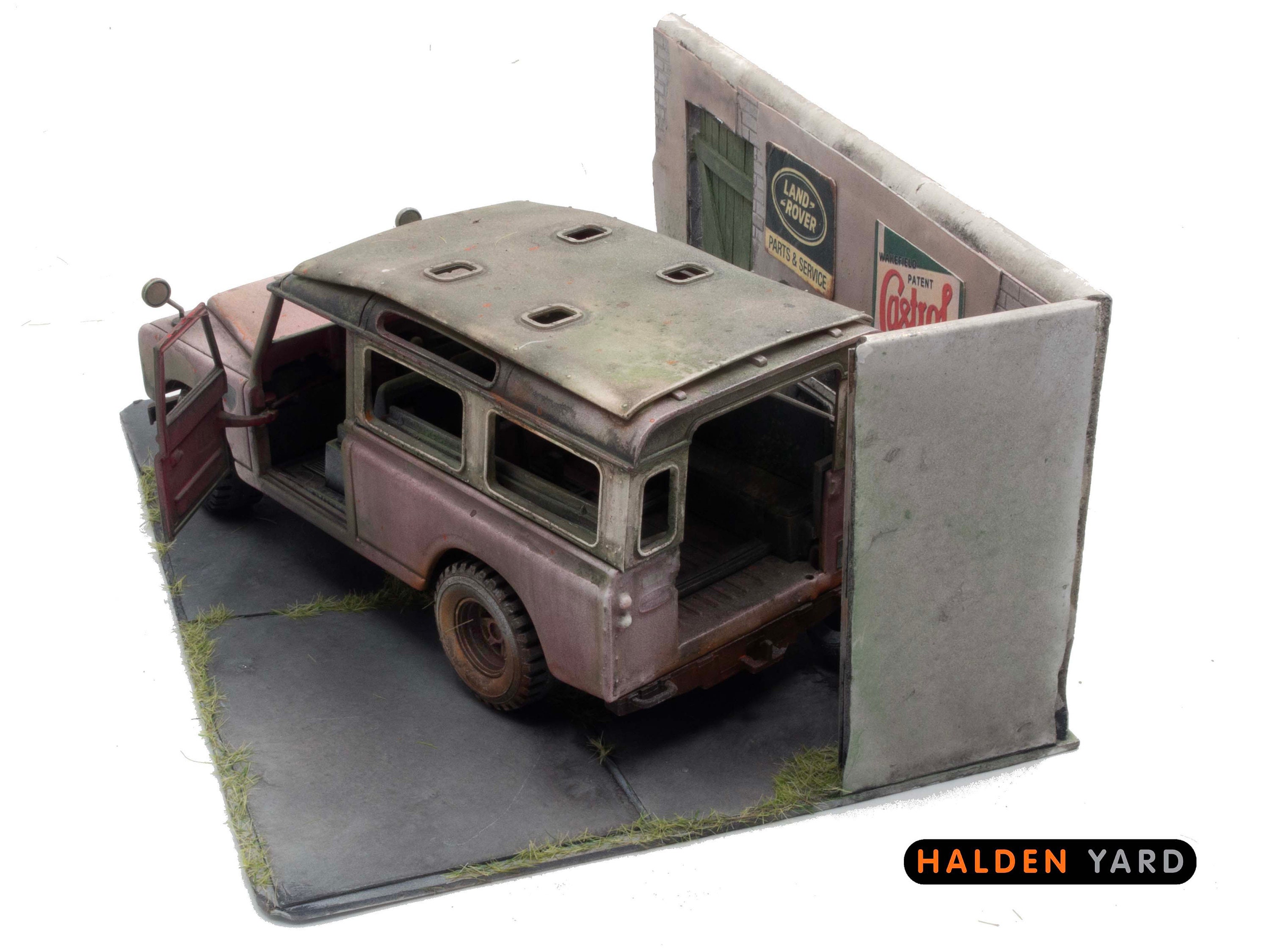 Land Rover Series II. 1/24 Scale Diorama. - Etsy UK