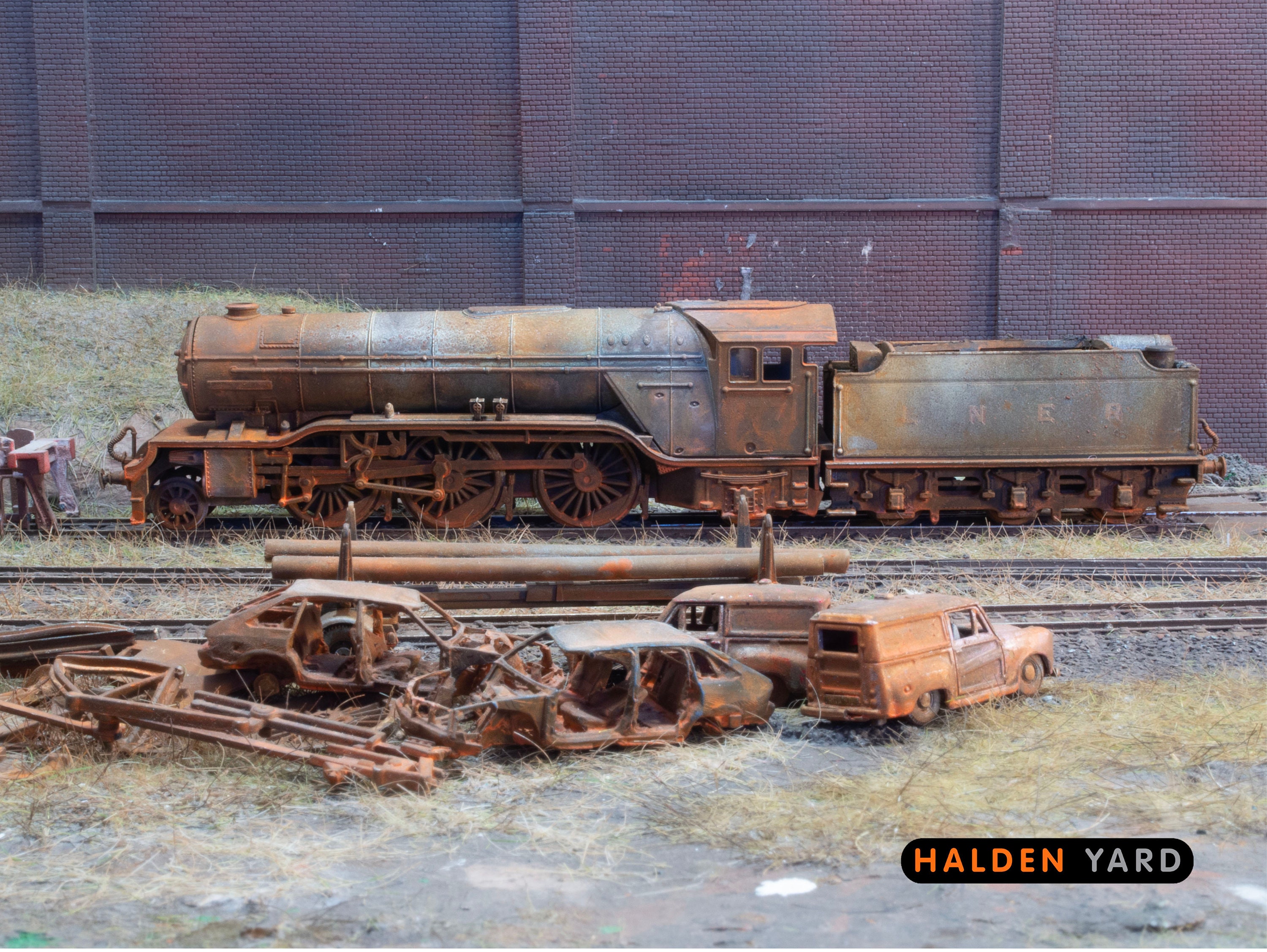 OO Gauge Scrapyard LNER V2 Locomotive Heavily Rusted and - Etsy