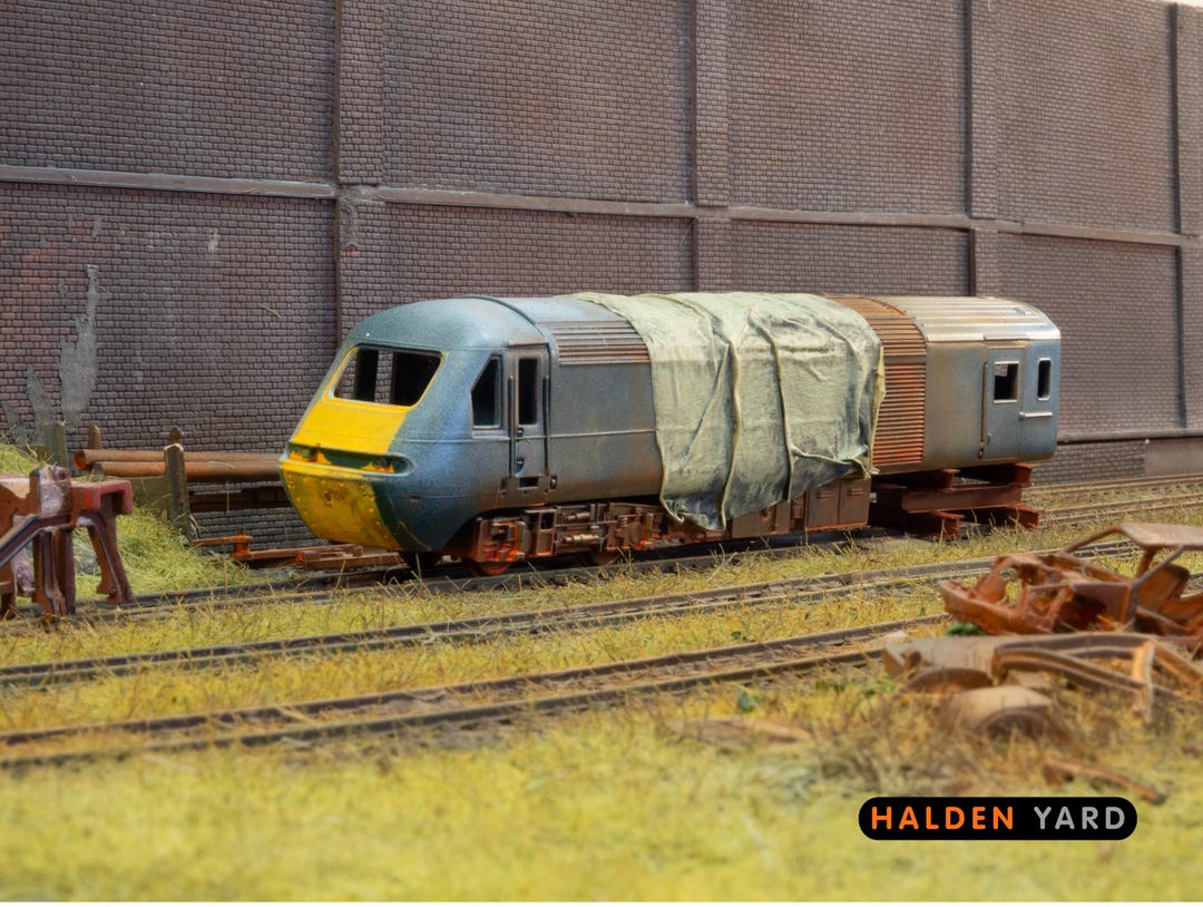 OO Gauge Scrapyard Class 43 Western HST Diesel Locomotive, Heavily ...