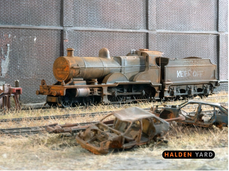 OO Gauge Scrapyard Locomotive: Midlands Compound Class 4-4-0. Ref A2 ...