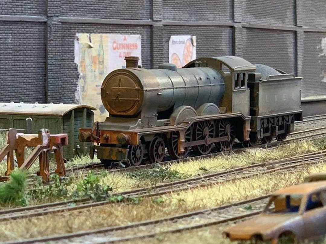 OO Gauge Locomotive Weathered Gresley B12. Ref A70 - Etsy