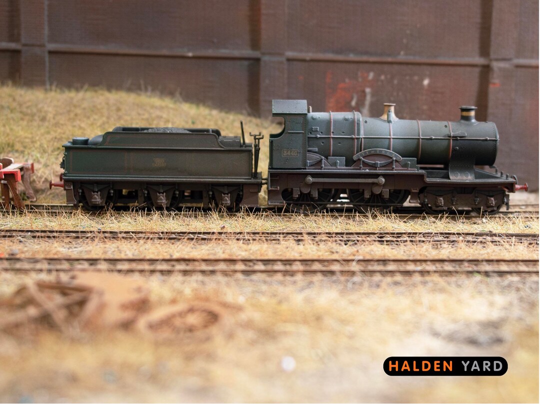OO Gauge Locomotive. Heavily Weathered Decommissioned GWR City Class ...