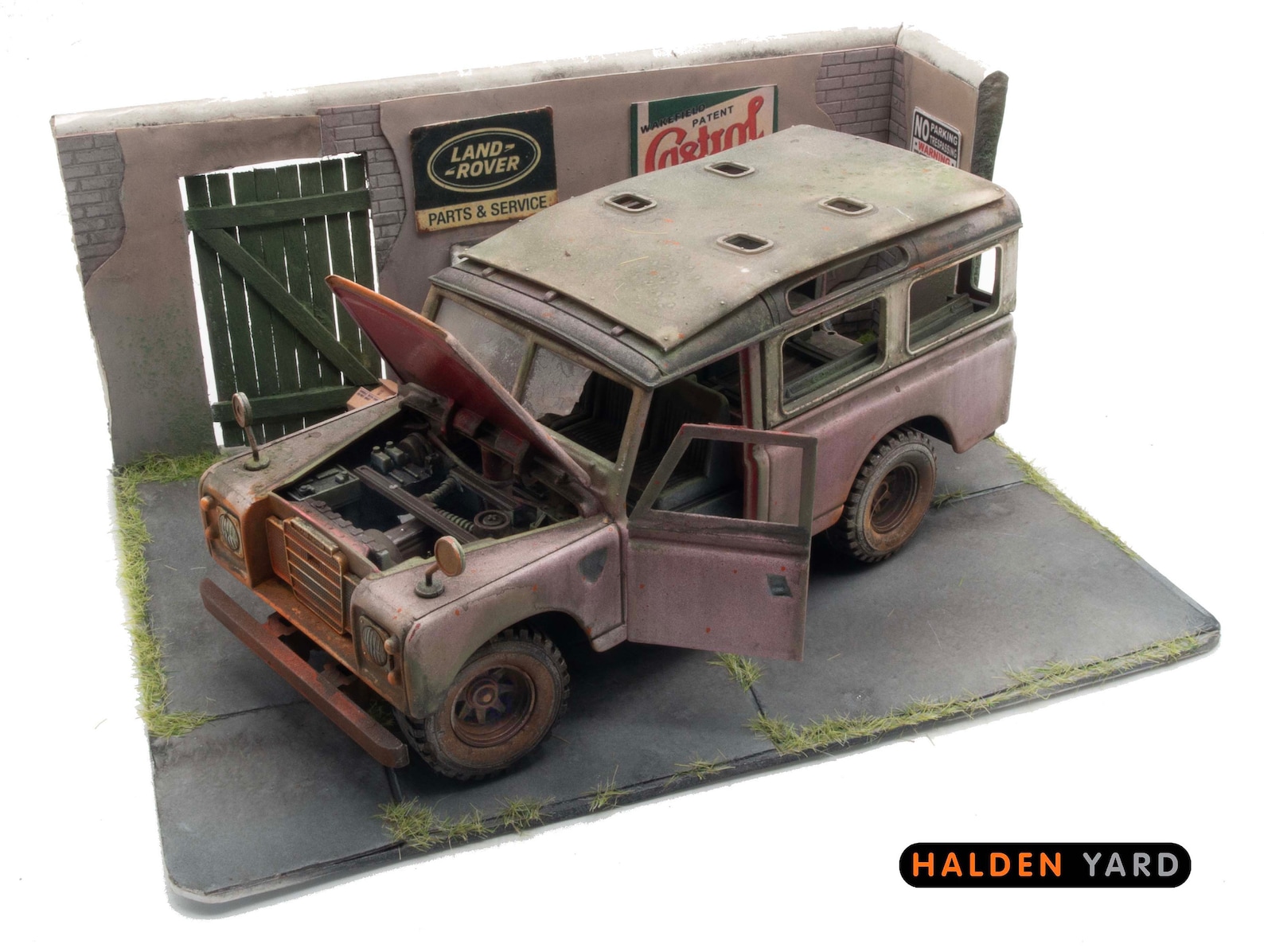 Land Rover Series II. 1/24 Scale Diorama. - Etsy UK