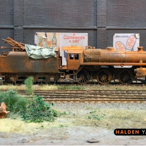 OO Gauge Locomotive Weathered British Railways Standard 4MT 2-6-0. Ref ...