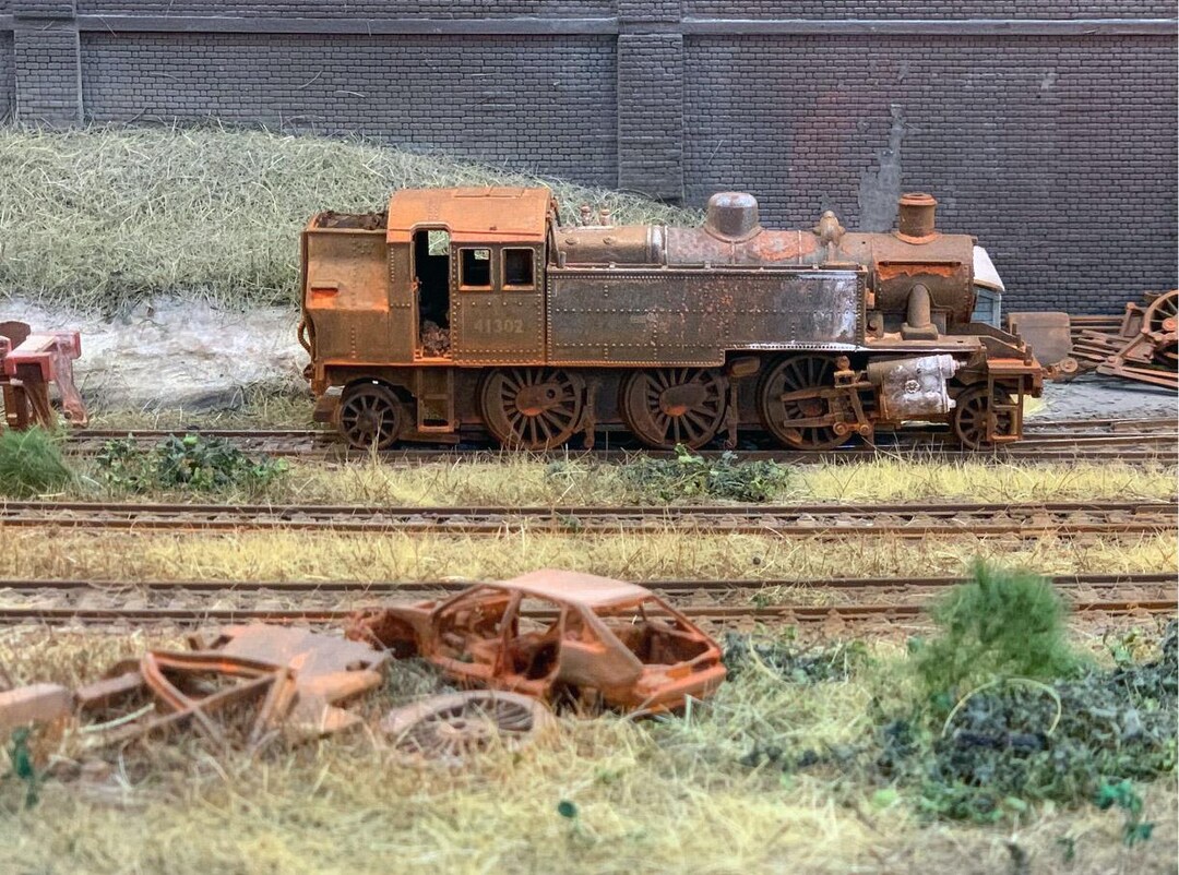 OO Gauge Scrapyard Locomotive: Ivatt Class 2 2-6-2T. Ref A54 - Etsy UK