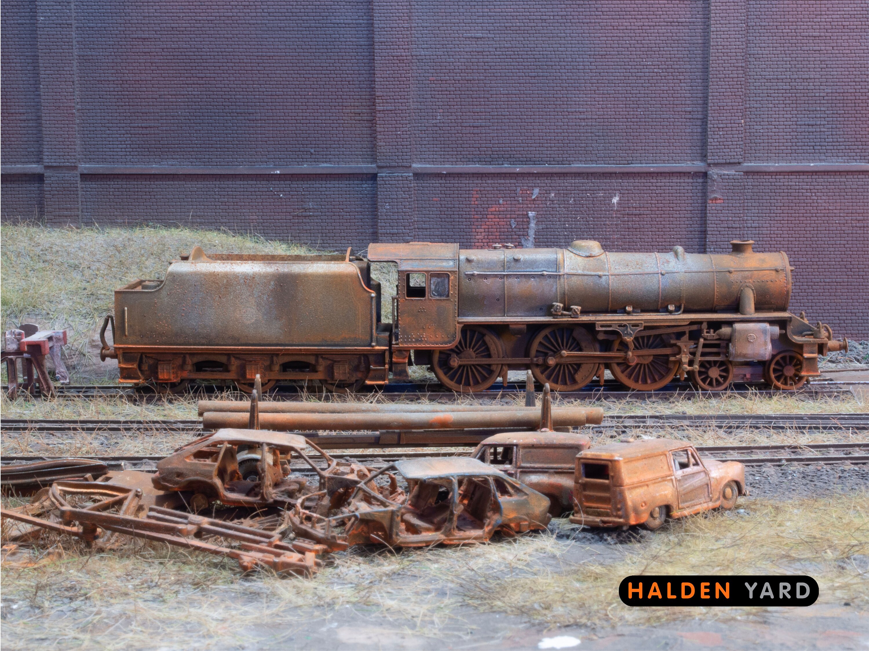 OO Gauge Scrapyard BR Black 5 Locomotive Heavily Weathered - Etsy