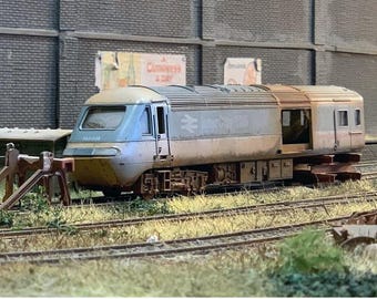OO Gauge Scrapyard Class 43 125 HST Diesel Locomotive, Heavily Rusted ...