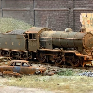 OO Gauge Weathered Locomotive: LNER Gresley J39. Ref A11 - Etsy
