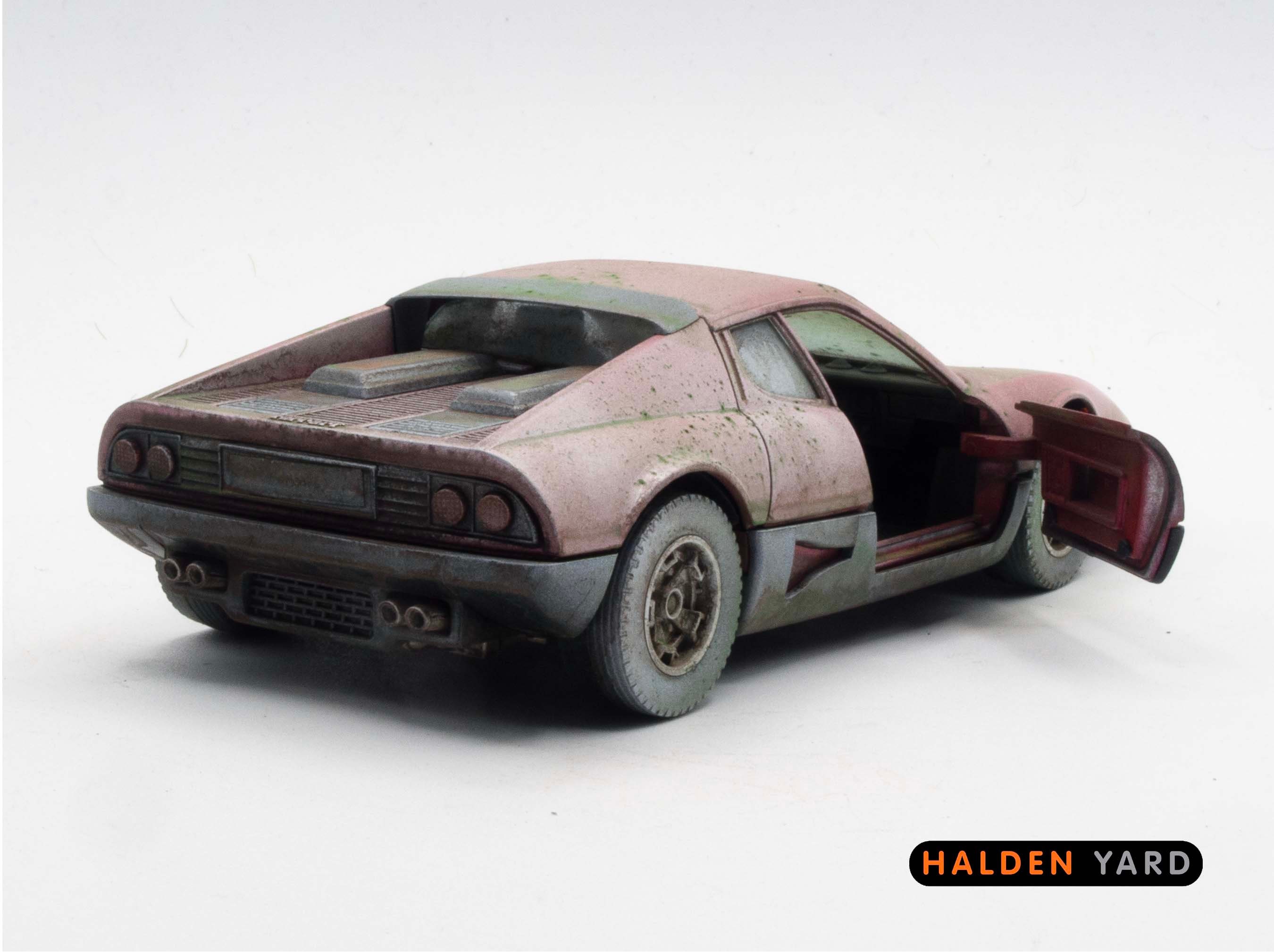 Ferrari 512BB for Restoration: 1/24 Scale Scrapyard Diorama - Etsy