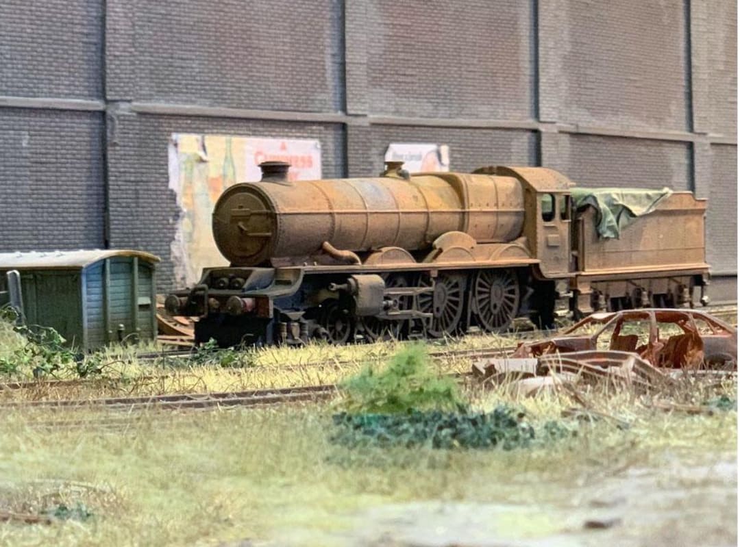 OO Gauge Locomotive Weathered Scrapyard GWR King Class. Ref G7 - Etsy