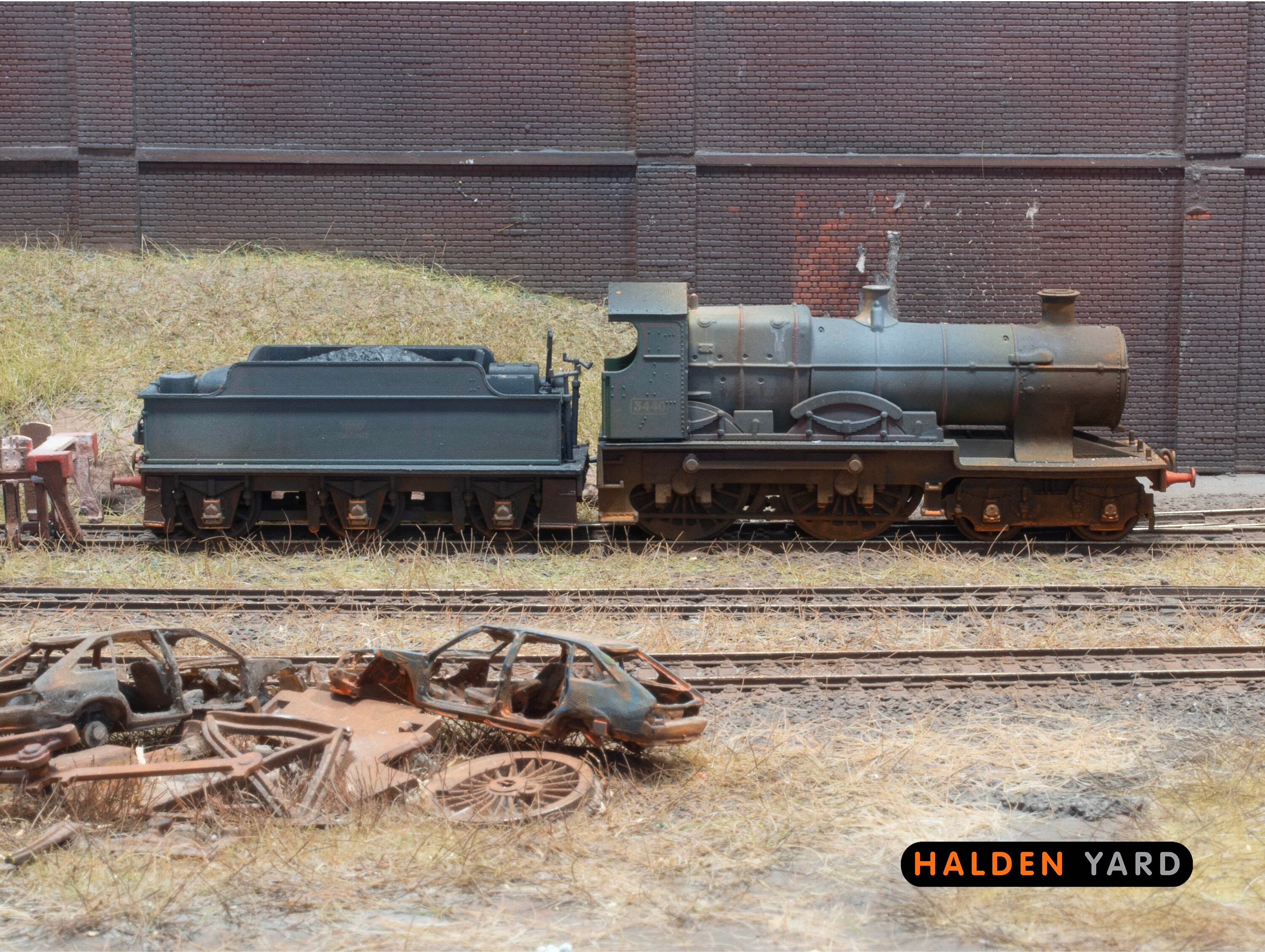 OO Gauge Locomotive Weathered GWR City Class. Ref G - Etsy