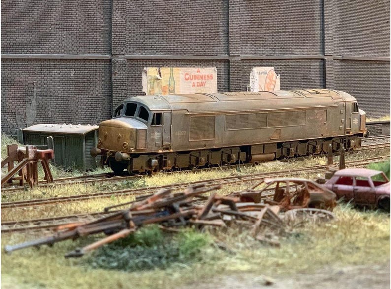 OO Gauge Locomotive: Scrapyard Class 45 Diesel. Ref K2 - Etsy UK