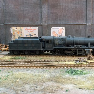 OO Gauge Locomotive Weathered LMS 8F. Ref A38 - Etsy