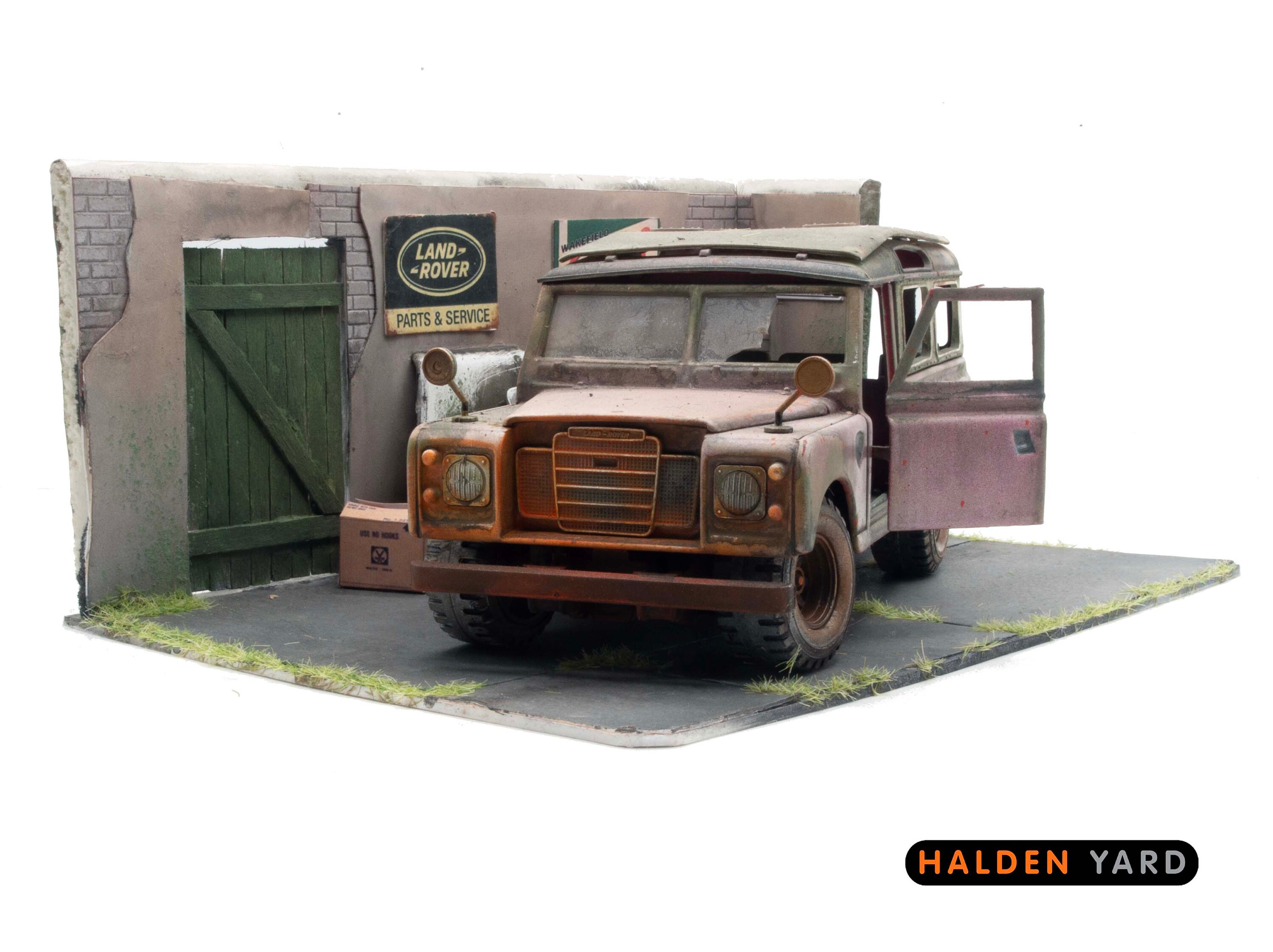Land Rover Series II. 1/24 Scale Diorama. - Etsy UK