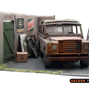 Land Rover Series II. 1/24 Scale Diorama. - Etsy UK