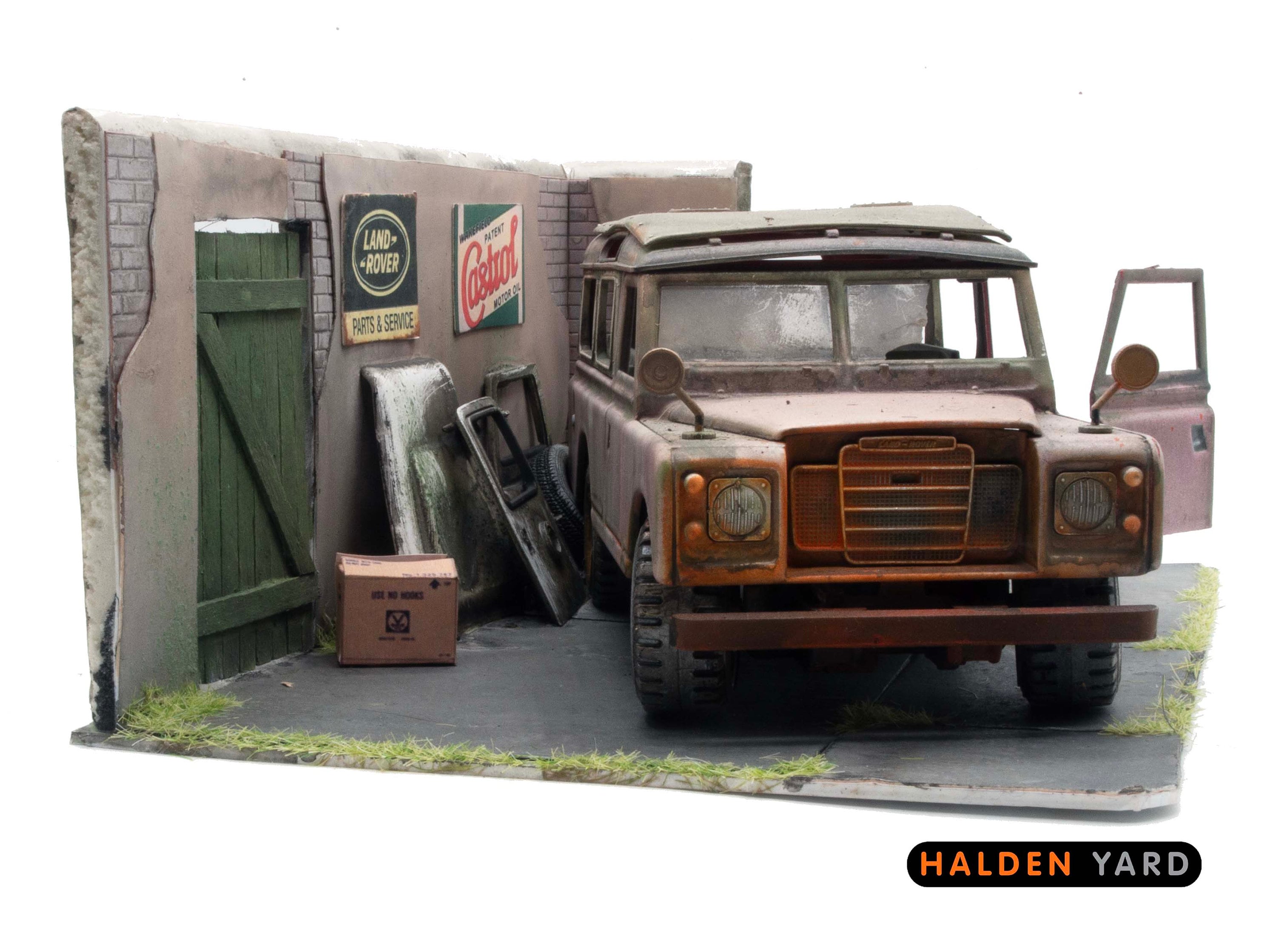 Land Rover Series II. 1/24 Scale Diorama. - Etsy UK