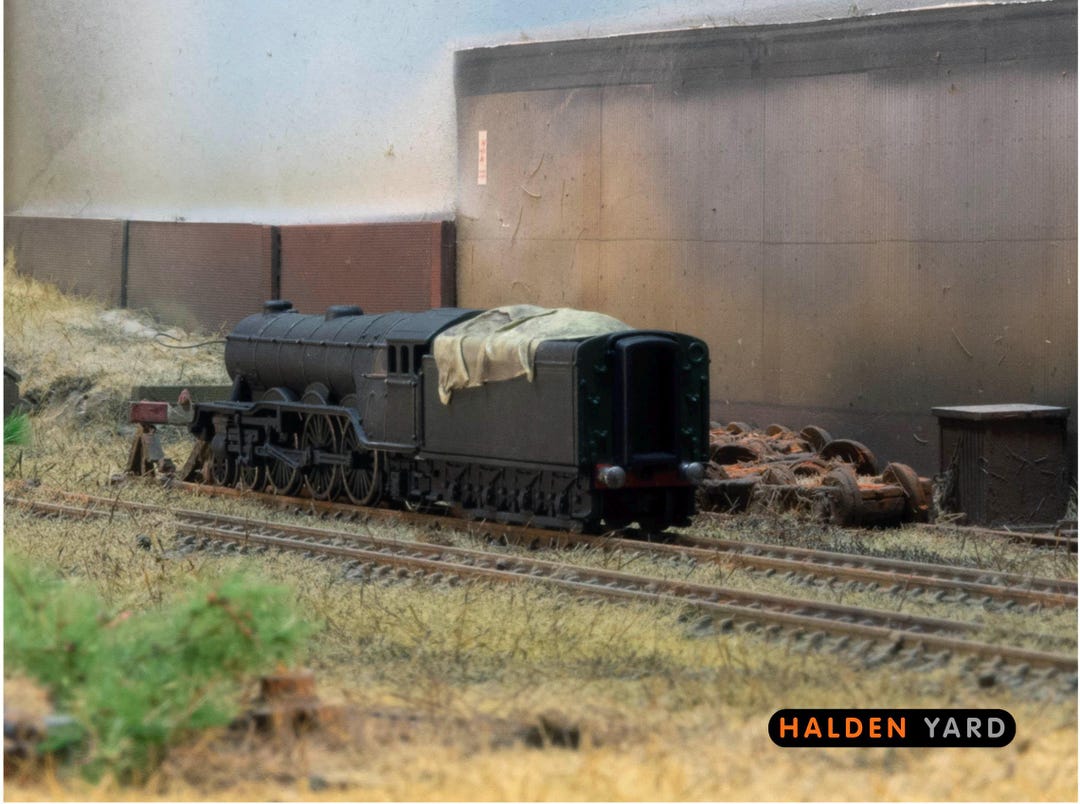 N Gauge Scrapyard A3 Class Locomotive, Heavily Weathered. Ref 130 - Etsy
