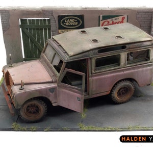 Land Rover Series II. 1/24 Scale Diorama. - Etsy UK