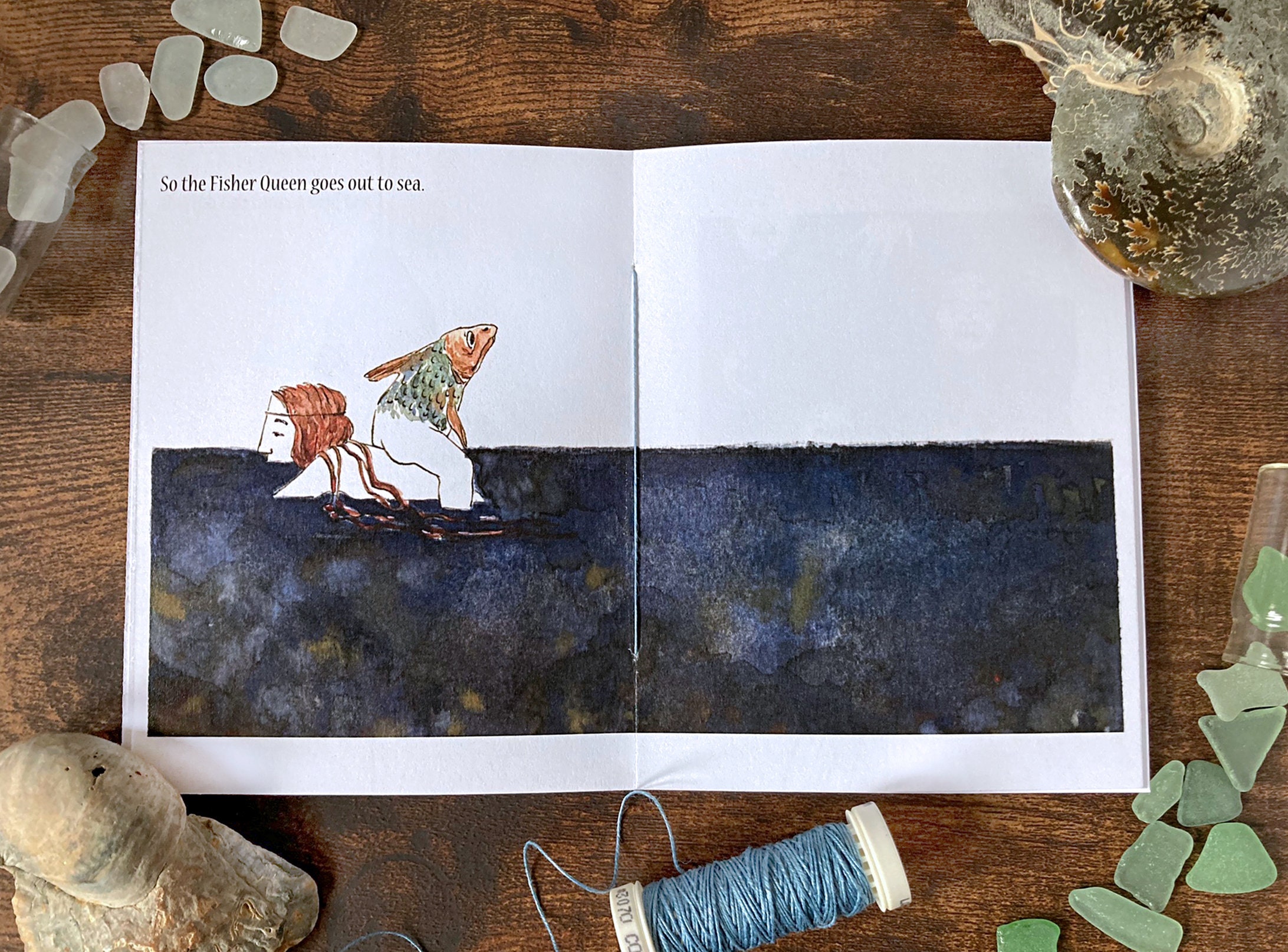 The Fisher Queen Mythology Zine Illustrated Book - Etsy