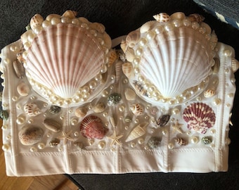 Mermaid Seashell Bra - Etsy