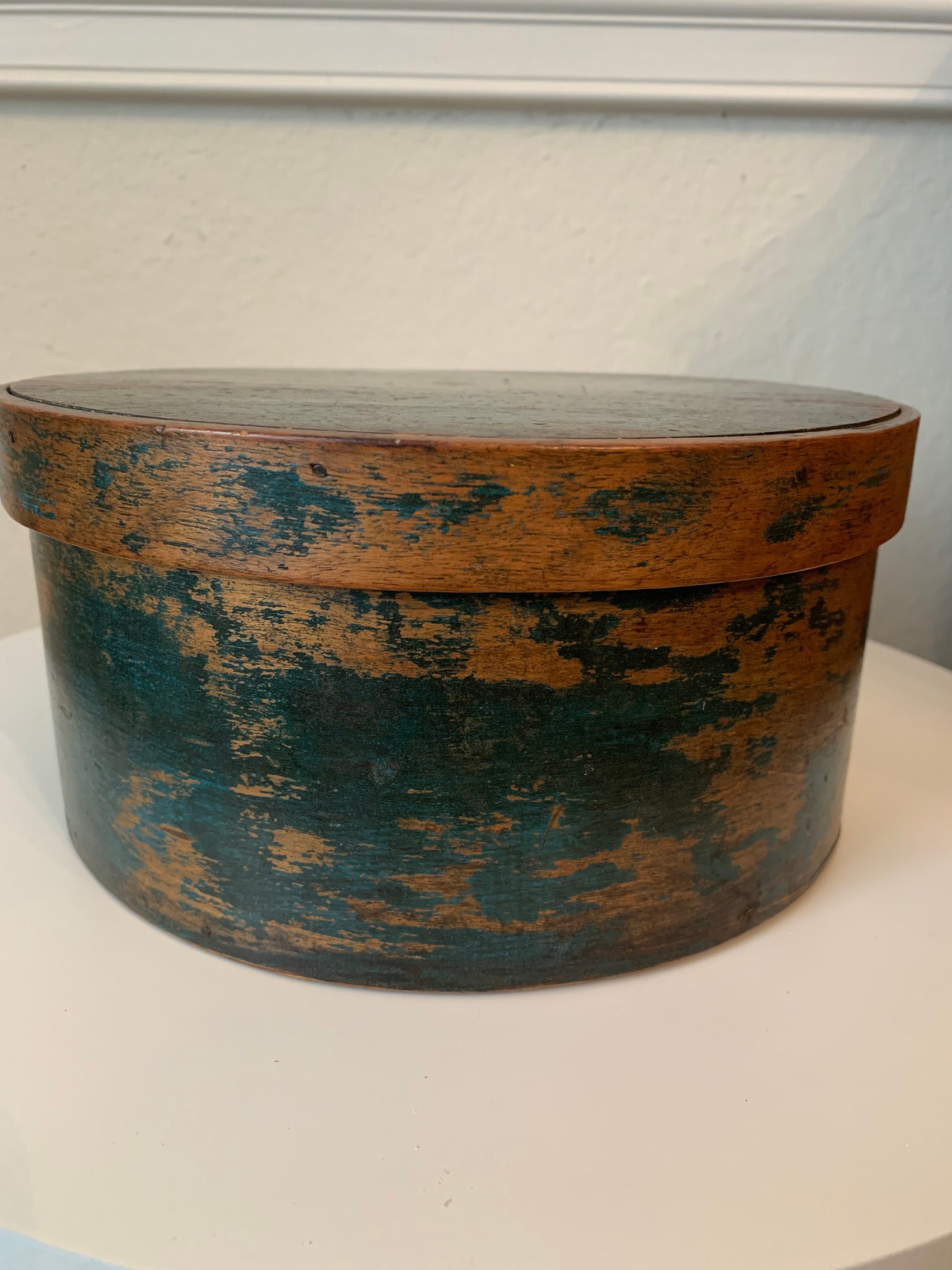 19th Century Antique Painted Pantry Box - Etsy