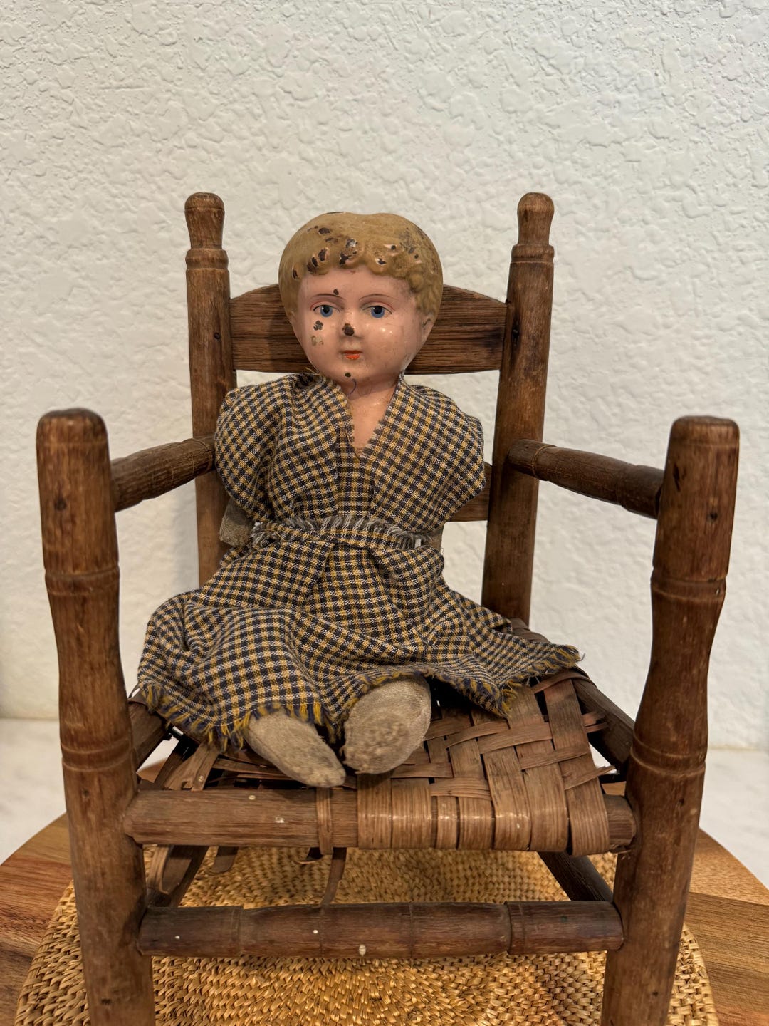 Antique German Minerva Doll in Original Clothing - Etsy