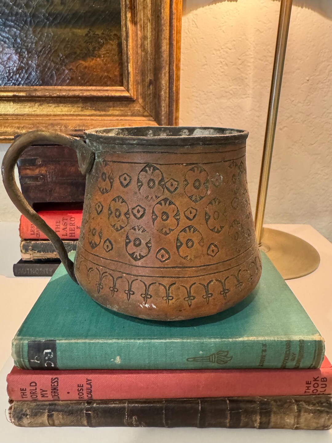 Antique Middle Eastern Moorish Kettle Mug Creamer - Etsy