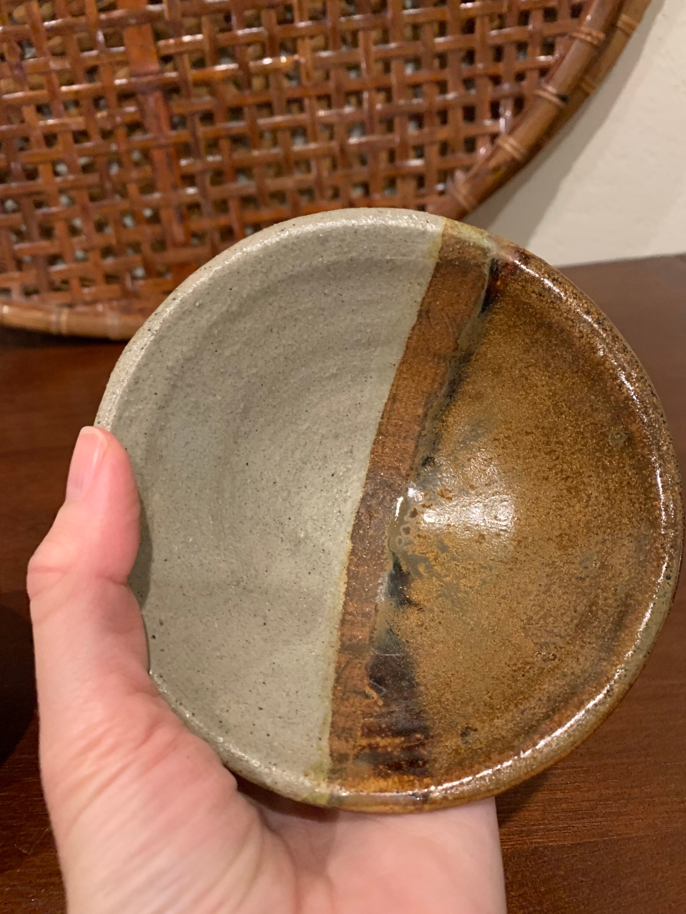 Set of 2 Gorgeous 1980s Studio Pottery Bowls/trinket Dishes Handmade ...