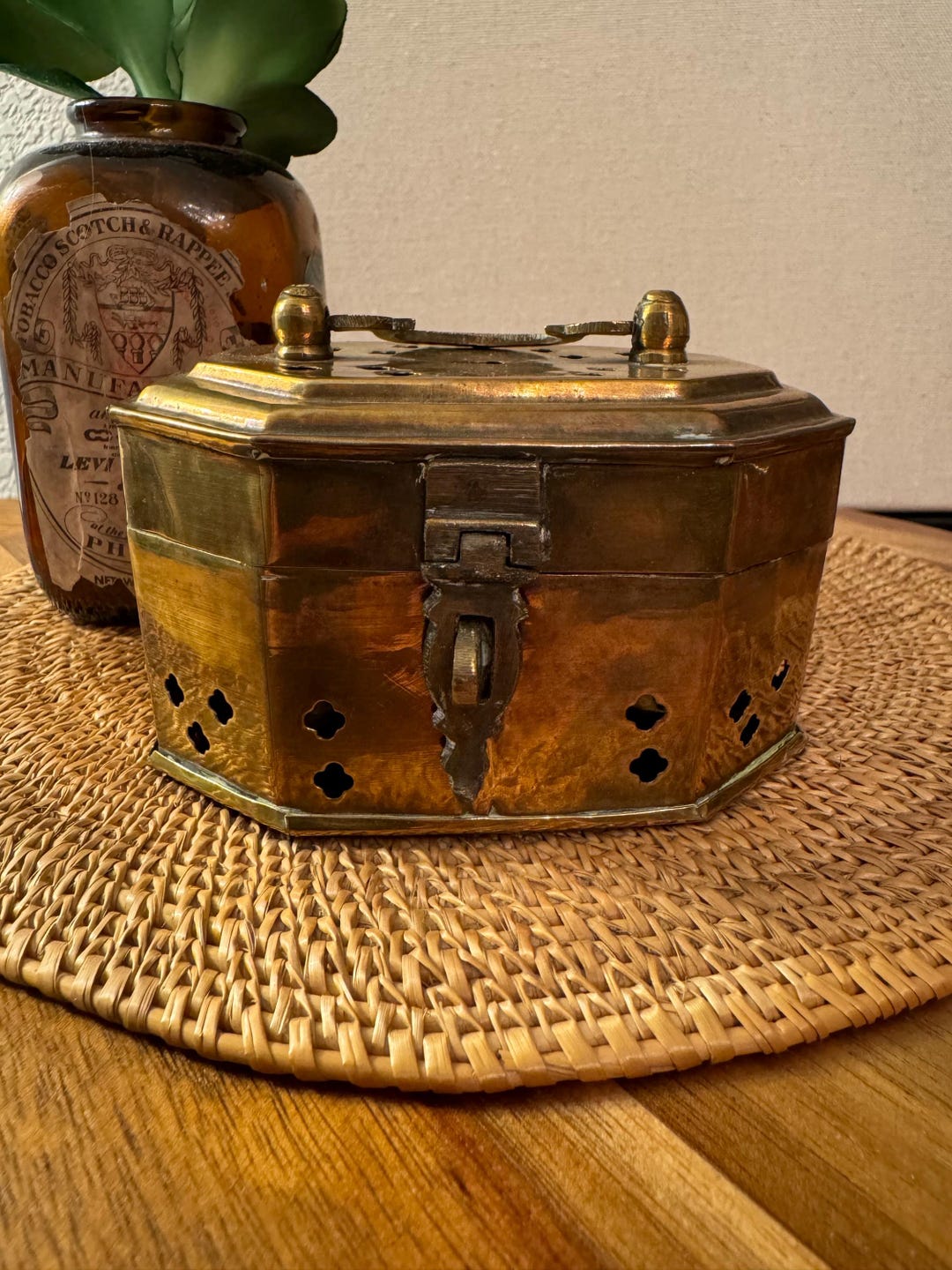 Vintage Brass Cricket Box From India - Etsy