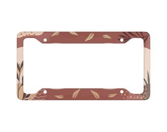 Aesthetic License Plate Frame - Etsy