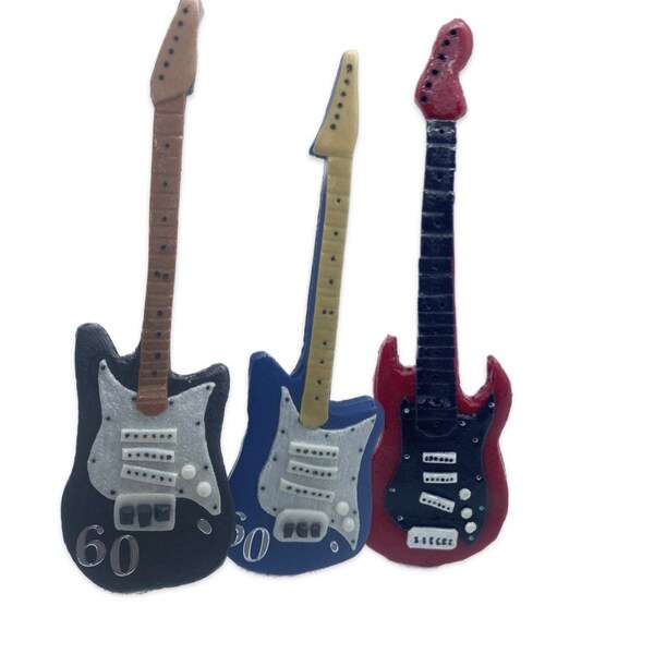 Guitar Cake Topper - Etsy UK