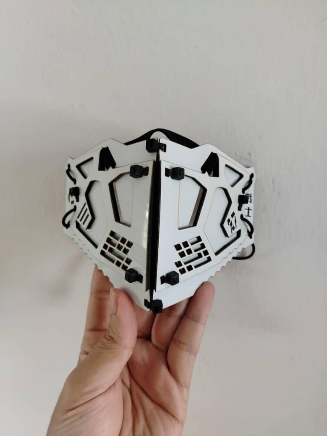 Stylist Futuristic V7W Techwear Tactical Cyberpunk 3D Mask Protector ...