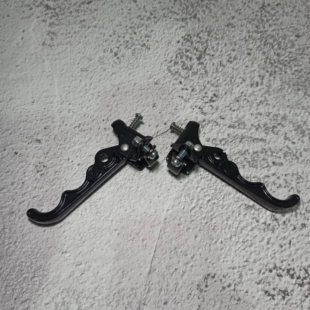 Vintage Nos 1984 80s Dia Compe Tech 2 Levers Pair Black Old School BMX ...