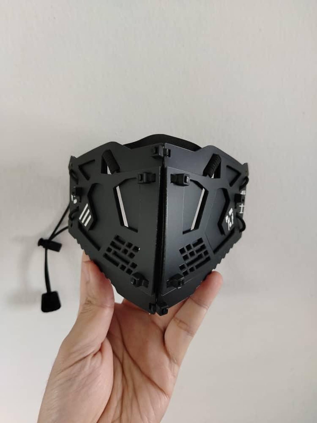 Stylist Futuristic V7B Techwear Tactical Cyberpunk 3D Mask Protector ...