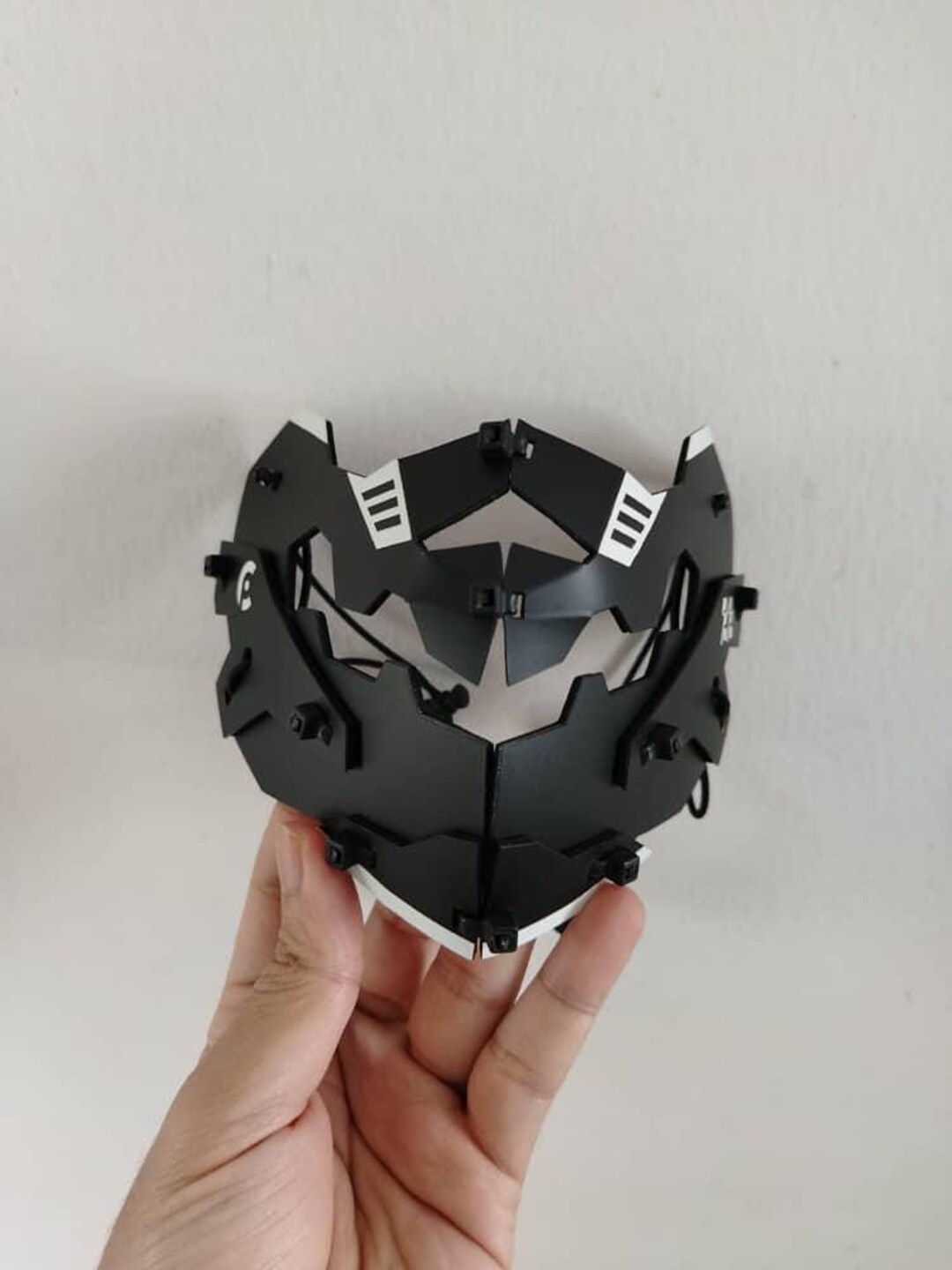 Stylist Futuristic V8B Techwear Tactical Cyberpunk 3D Mask Protector ...