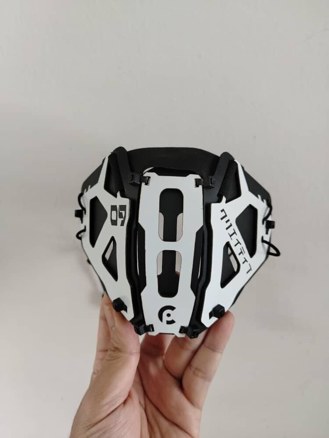 Stylist Futuristic V10W Techwear Tactical Cyberpunk 3D Mask Protector ...
