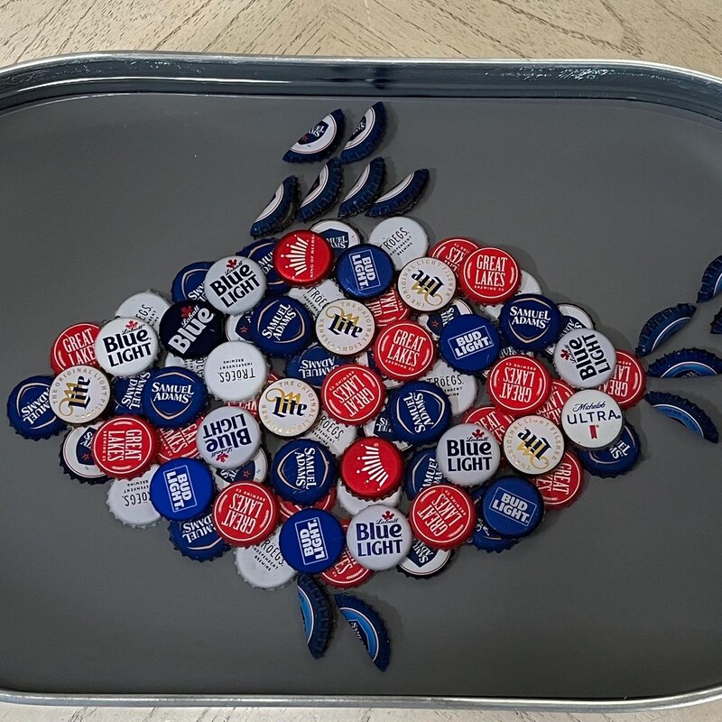 Bottle Cap Fish - Etsy